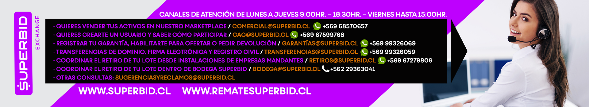 Superbid Exchange Chile - Subastas de Motos, Autos, Camiones, Autobuses ...